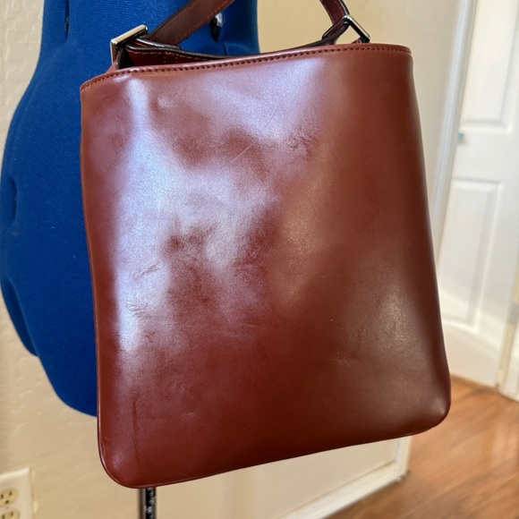 Stauer | Bags | Stauer Brooklyn Brown Leather Crossbody Bag | Poshmark